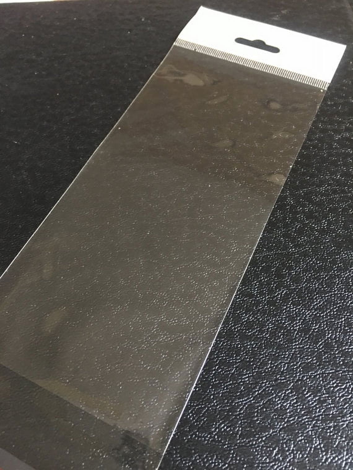 8" x 10" Ultra Clear Self Adhesive Resealable Clear Plastic Cellophane ...