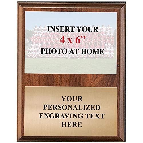 8 x 10 Vertical Photo Plaque - Custom Team Picture Plaque Awards Prime ...