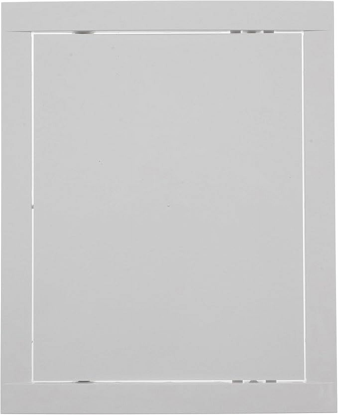 8" x 10" White Plastic Access Panel Door Opening Flap Cover Plate ...