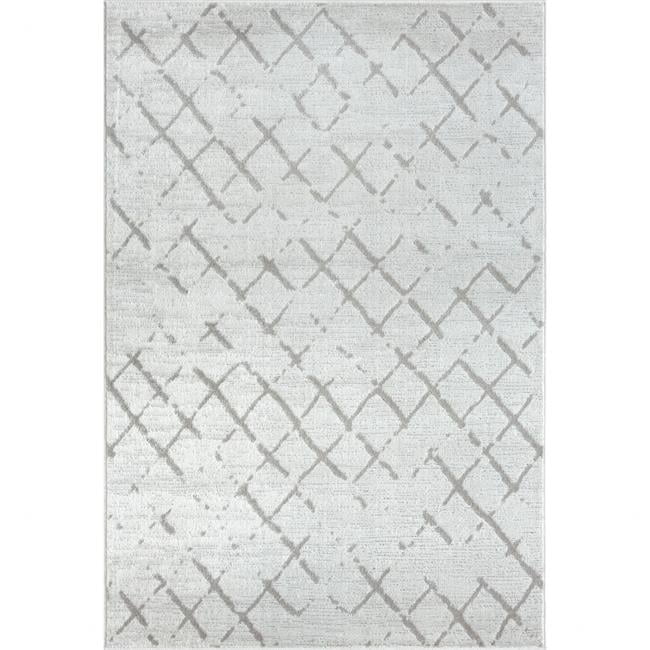 8 x 10 ft. Cream Geometric Rectangle Area Rug - Cream - 8 x 10 ft ...