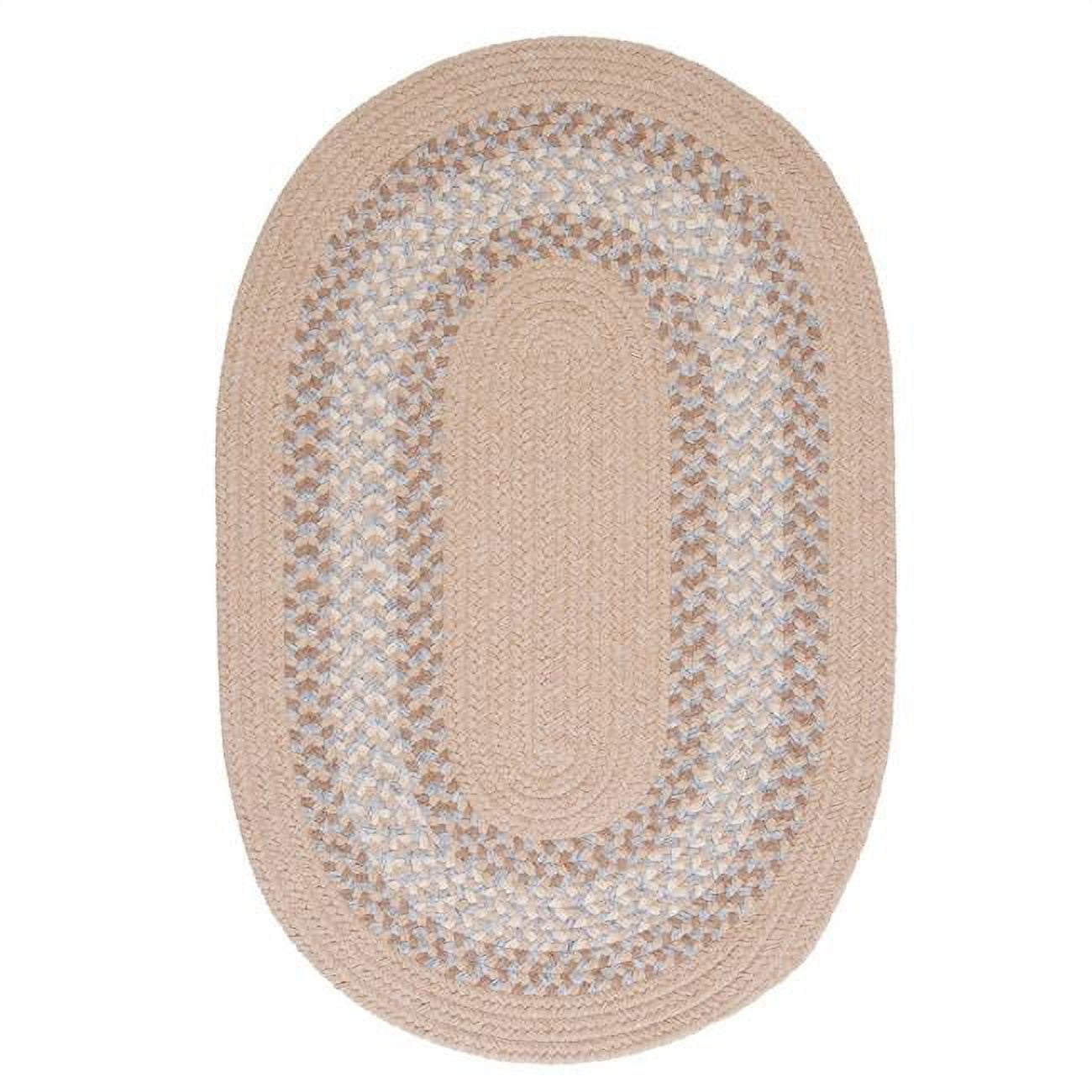 8 x 10 ft. North Ridge Wool-Blend Braided Rug, Oatmeal - Walmart.com