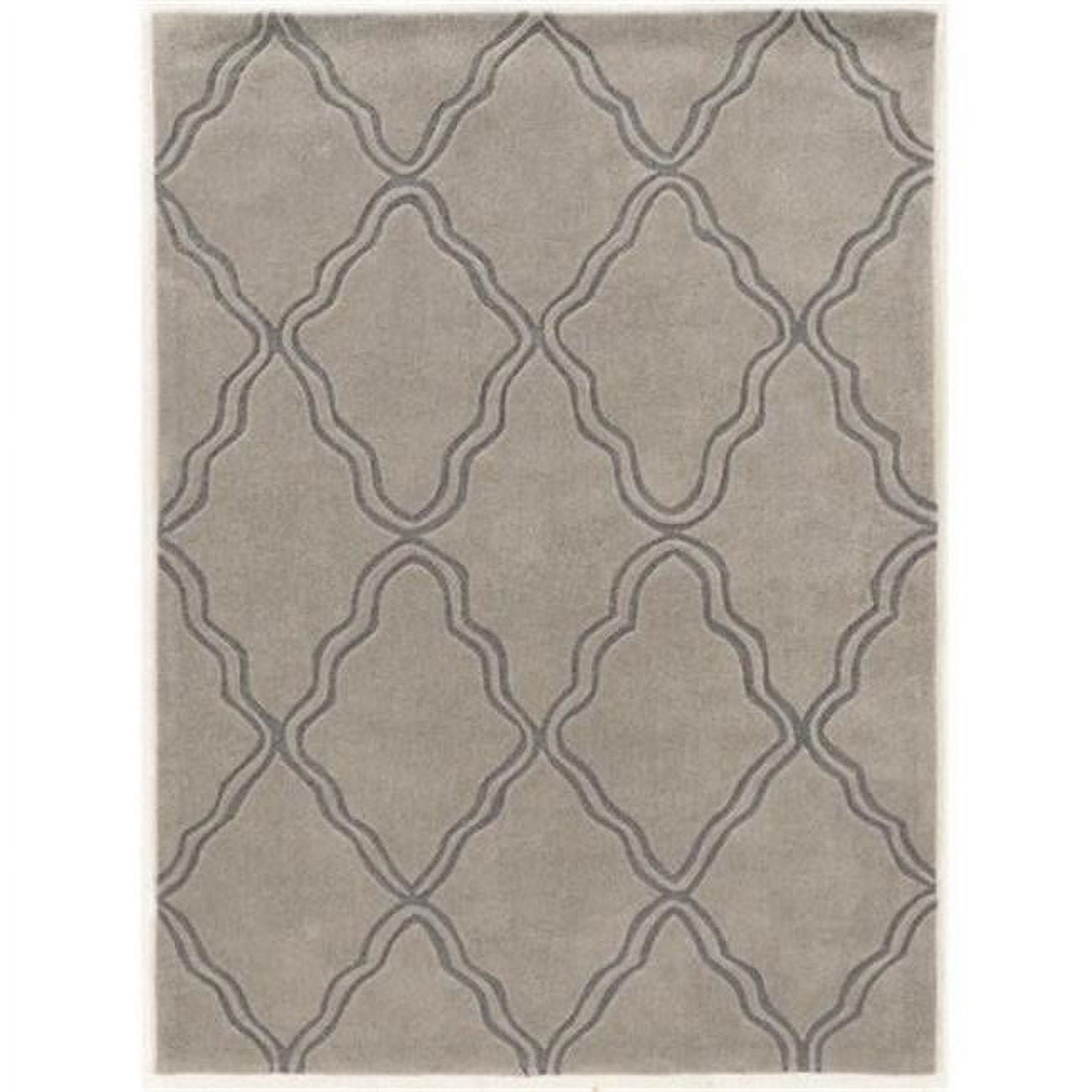 8 x 10 ft. Trio Picket Hand Tufted Rug - Grey - Walmart.com