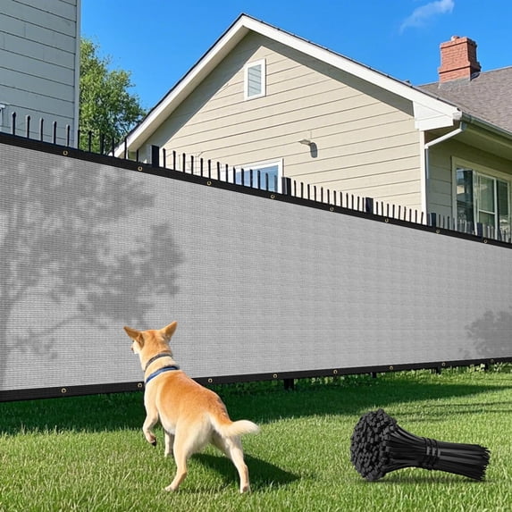 8' x 11'10" Privacy Fence Screen Chain Link Fence Privacy Screen ...