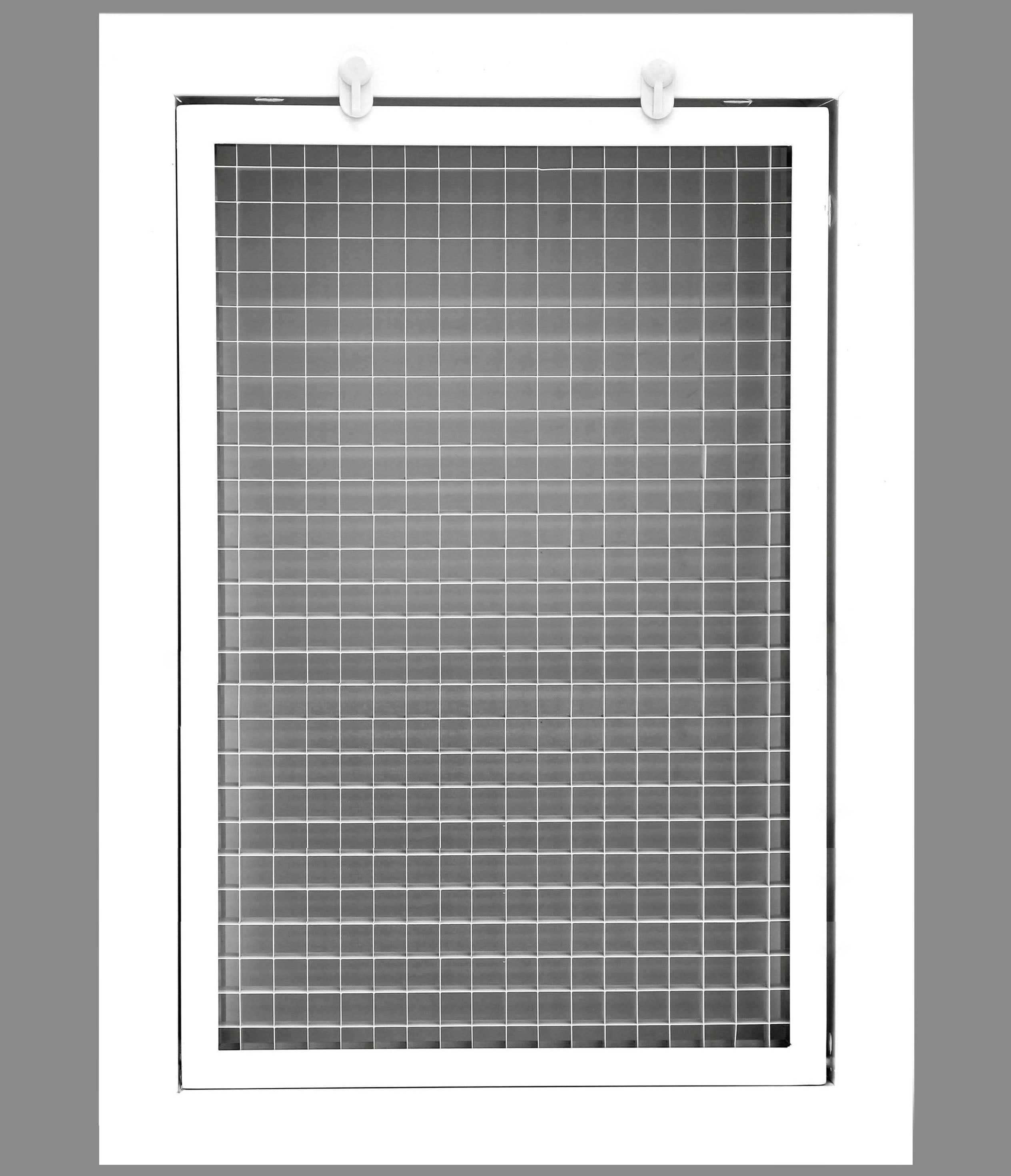 8" x 12" Cube Core Eggcrate Return Air Filter Grille for 1" Filter ...