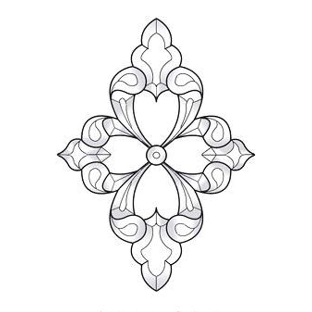 8" x 12" Exquisite Clear Glass Bevel Cluster EC603 - Walmart.com