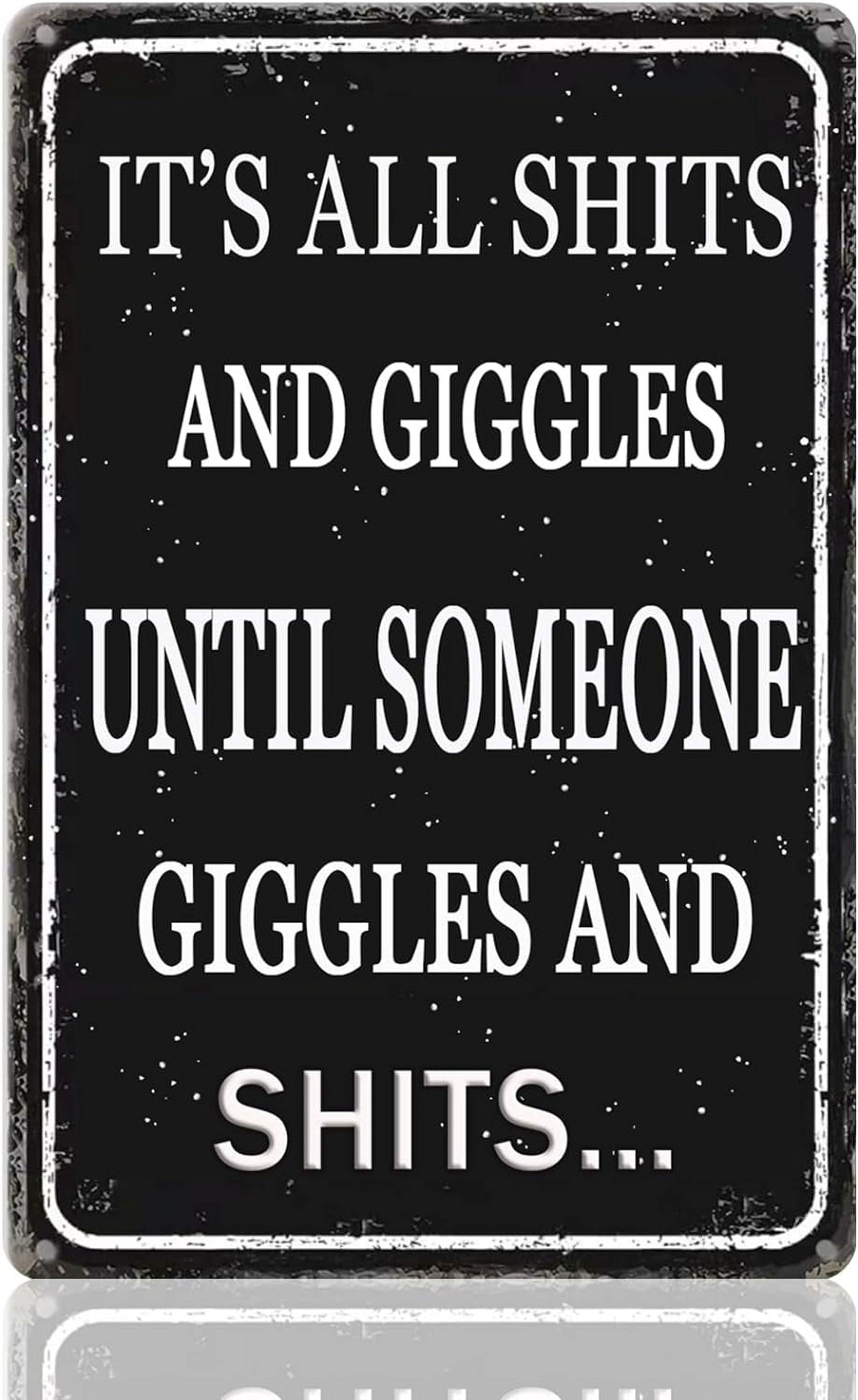 8 x 12 in Metal Tin Sign - Funny Metal Tin Signs Man Cave Decor Bar ...