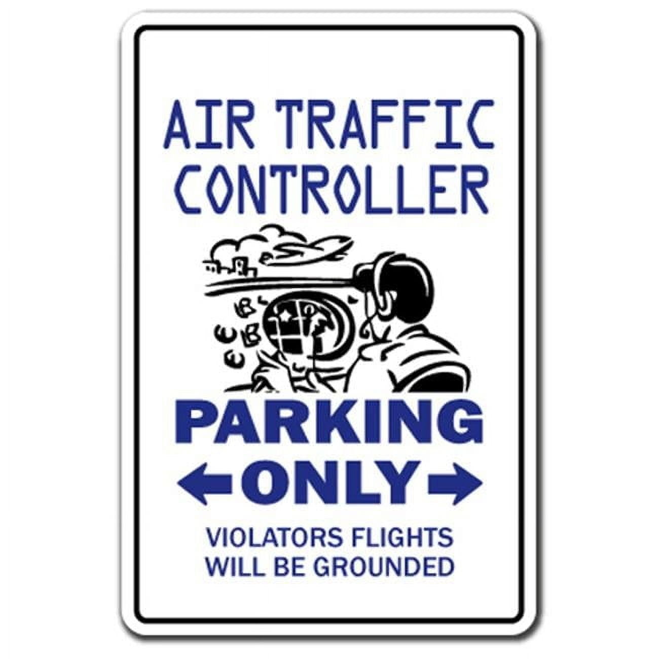 8 x 12 in. Air Traffic Controller Parking Decal - Control Military ...
