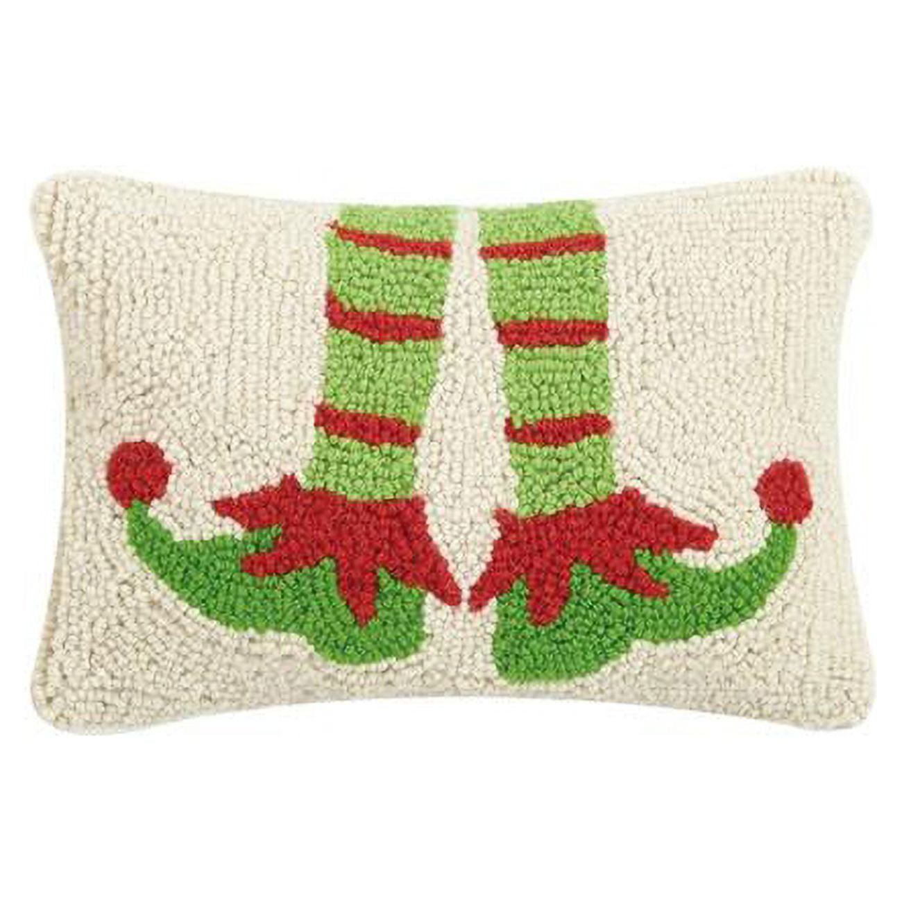 8 x 12 in. Elf Oblong Shaped Hook Pillow, Wool & Cotton - Pack of 3 ...