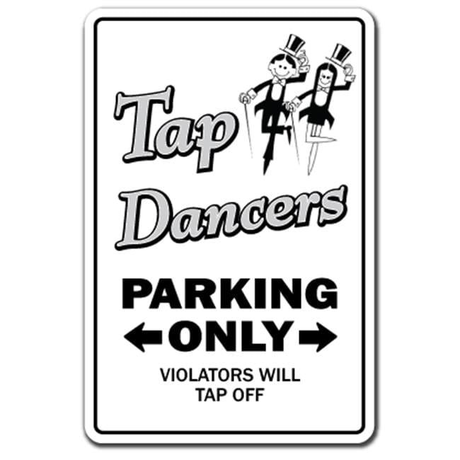 8 x 12 in. Tap Dancers Sign - Dance Music Teacher Instructor Dancing ...