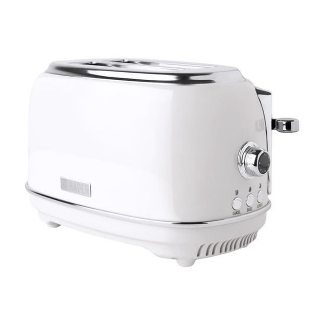 8 x 12 x 8 in. Stainless Steel 2 Slot Toaster, White - Walmart.com