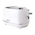 8 x 12 x 8 in. Stainless Steel 2 Slot Toaster, White - Walmart.com