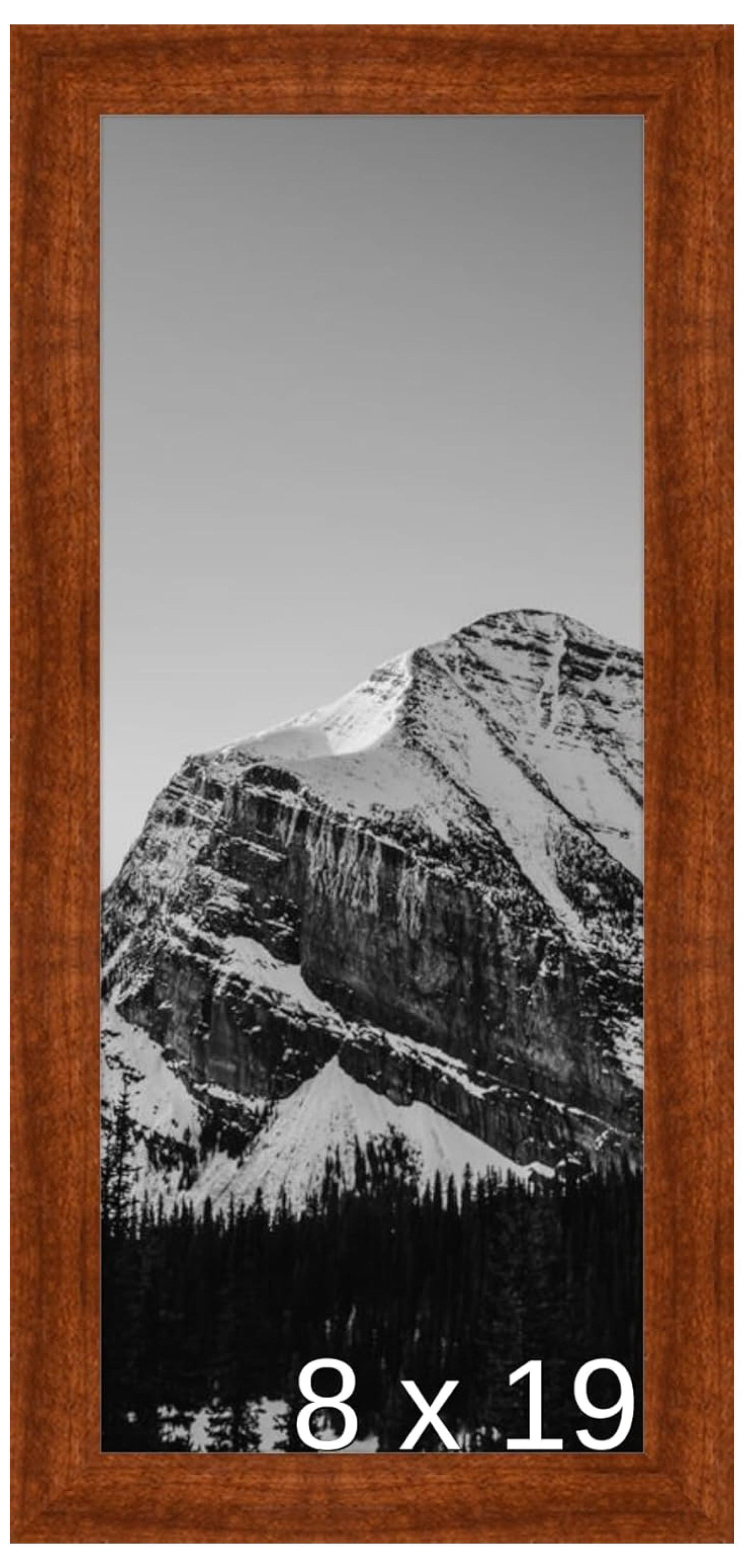 8 x 19 Russet Wood Frame (Derby) - Walmart.com