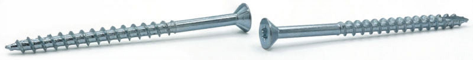 #8 x 2 1/2" Deck Screws / Six-Lobe (TorxÂ®) / Flat Head / Type 17 Pt ...