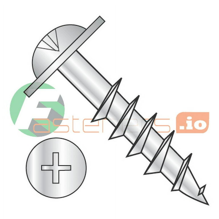 M6 X 30mm DIN 7996, Metric, Wood Screws, Round Pozidriv, 52% OFF