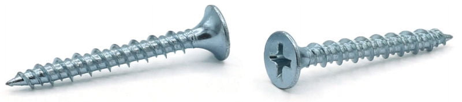 #8 x 2 1/2" Hi-Low Drywall Screws / Phillips / Bugle Head / Steel ...