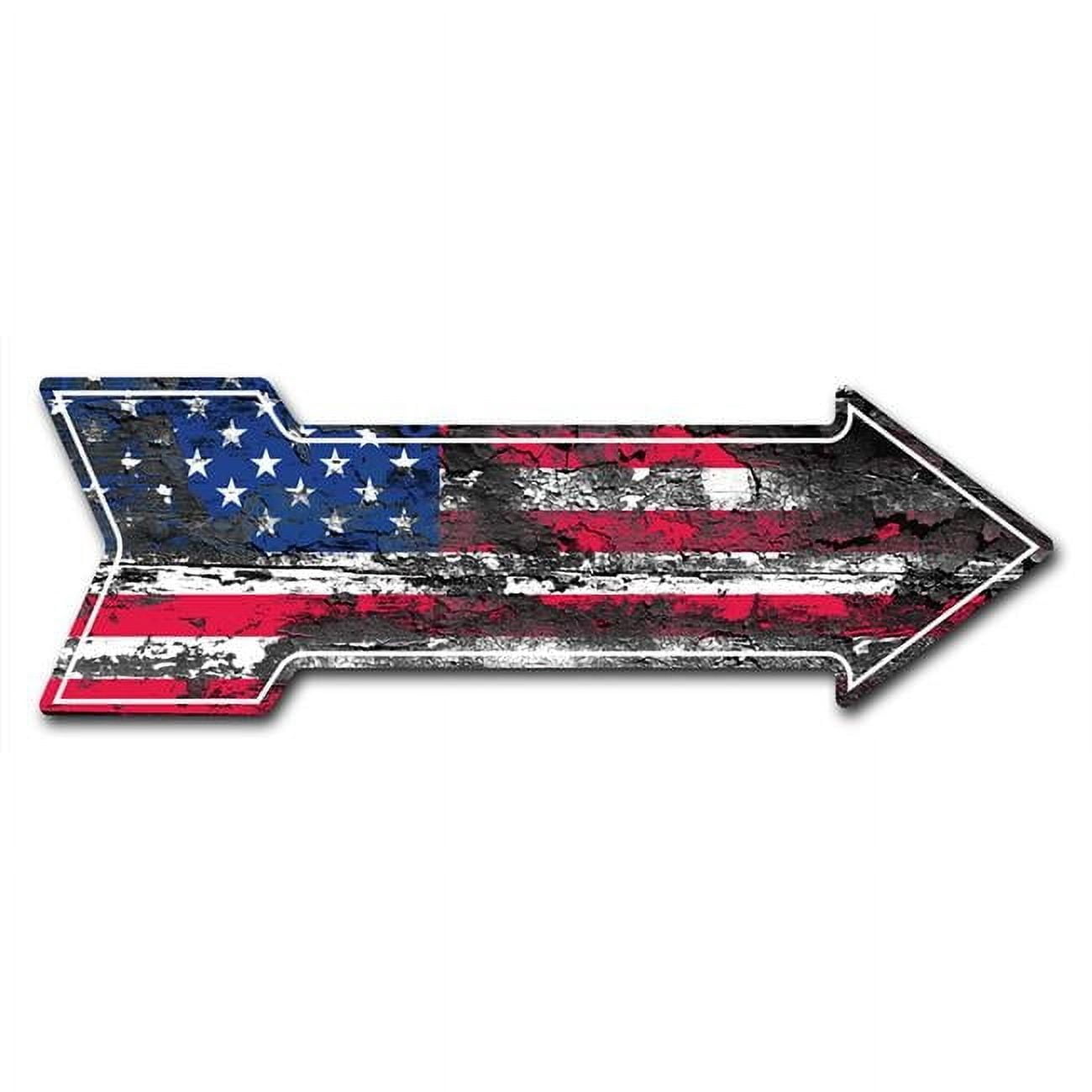 8 x 24 in. Indoor & Outdoor Decor Direction Sticker Vinyl Wall Decals ...