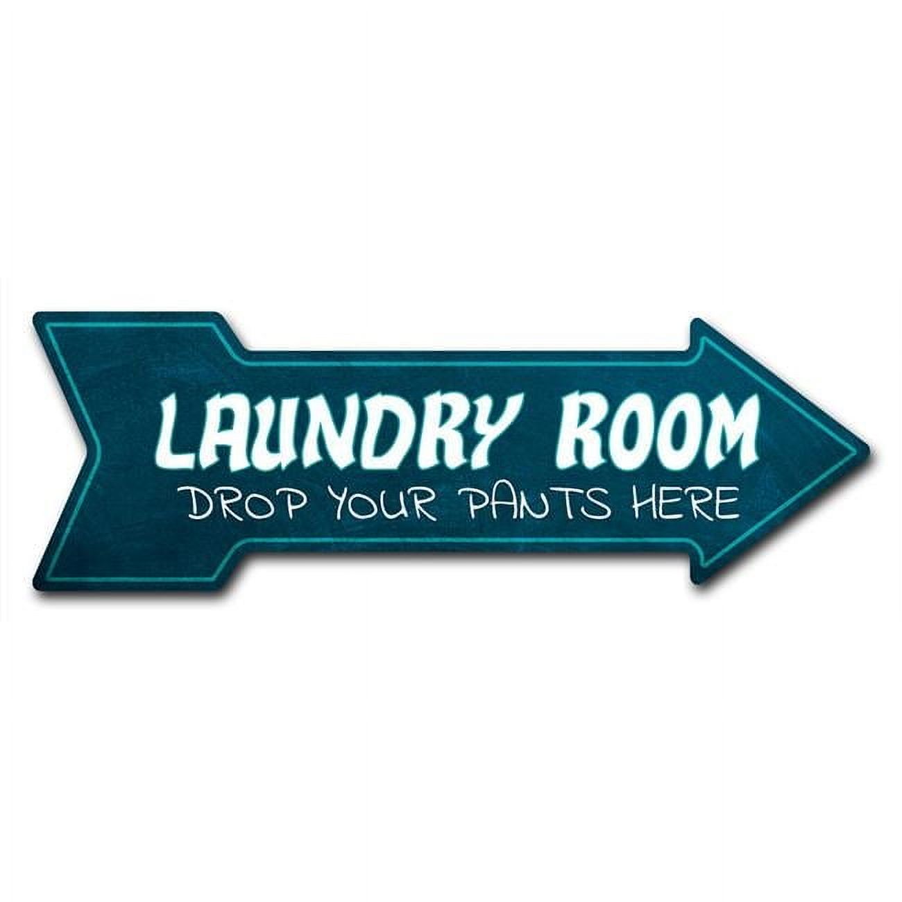 8 x 24 in. Indoor & Outdoor Decor Direction Sticker Vinyl Wall Decals ...