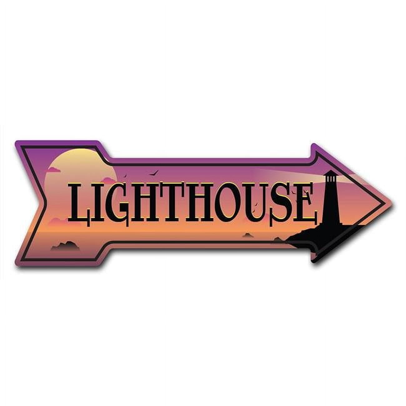 8 x 24 in. Indoor & Outdoor Decor Direction Sticker Vinyl Wall Decals ...