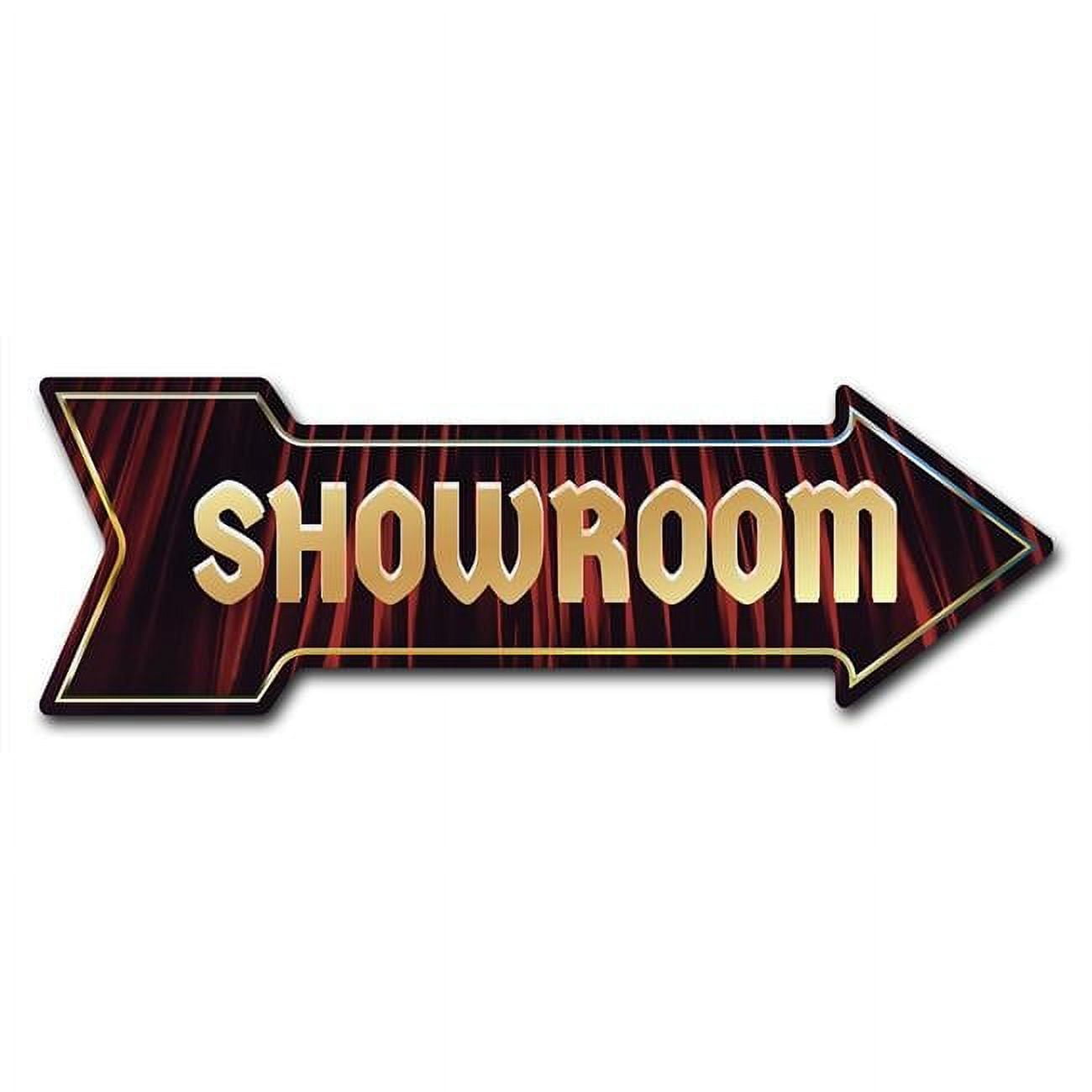 8 x 24 in. Indoor & Outdoor Decor Direction Sticker Vinyl Wall Decals ...