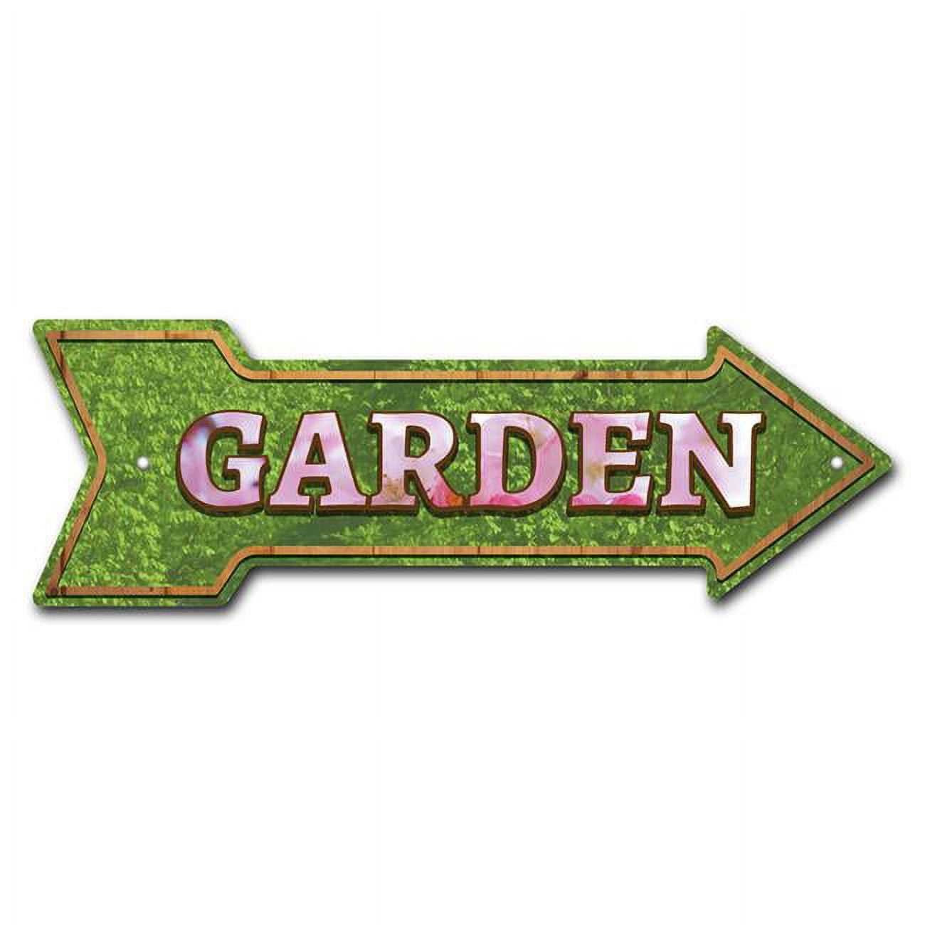 8 x 24 in. Wide Garden Arrow Sign - Walmart.com