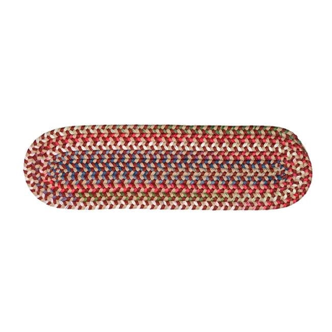 8 x 28 in. Wayland Stair Tread Mats, Red - Set of 13 - Walmart.com
