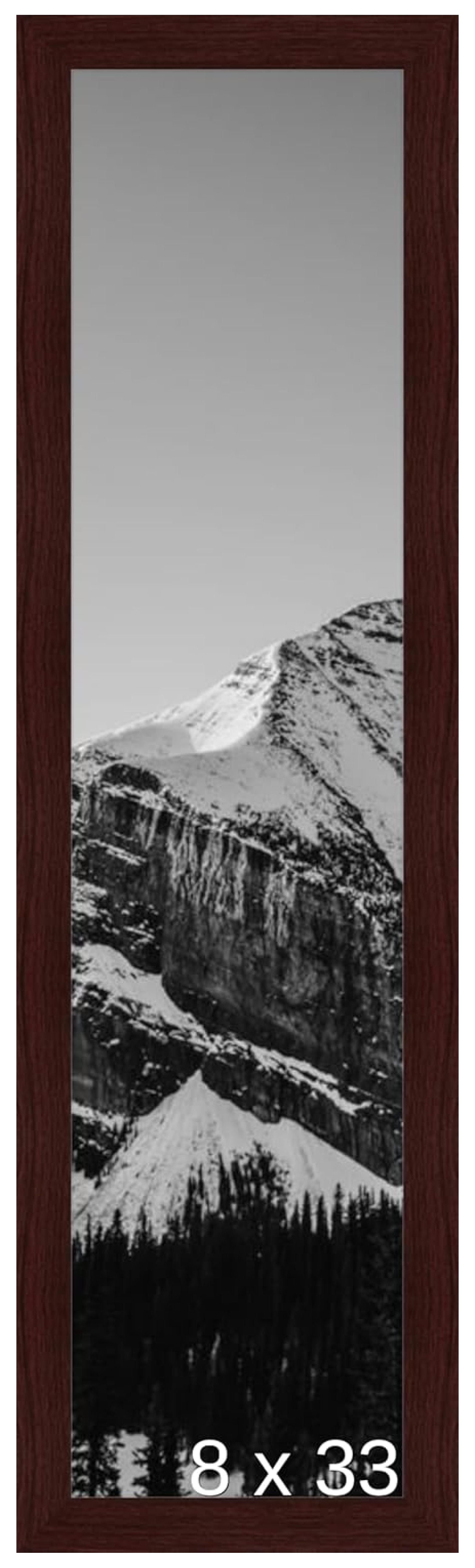 8 x 33 Merlot Wood Frame (Derby) - Walmart.com