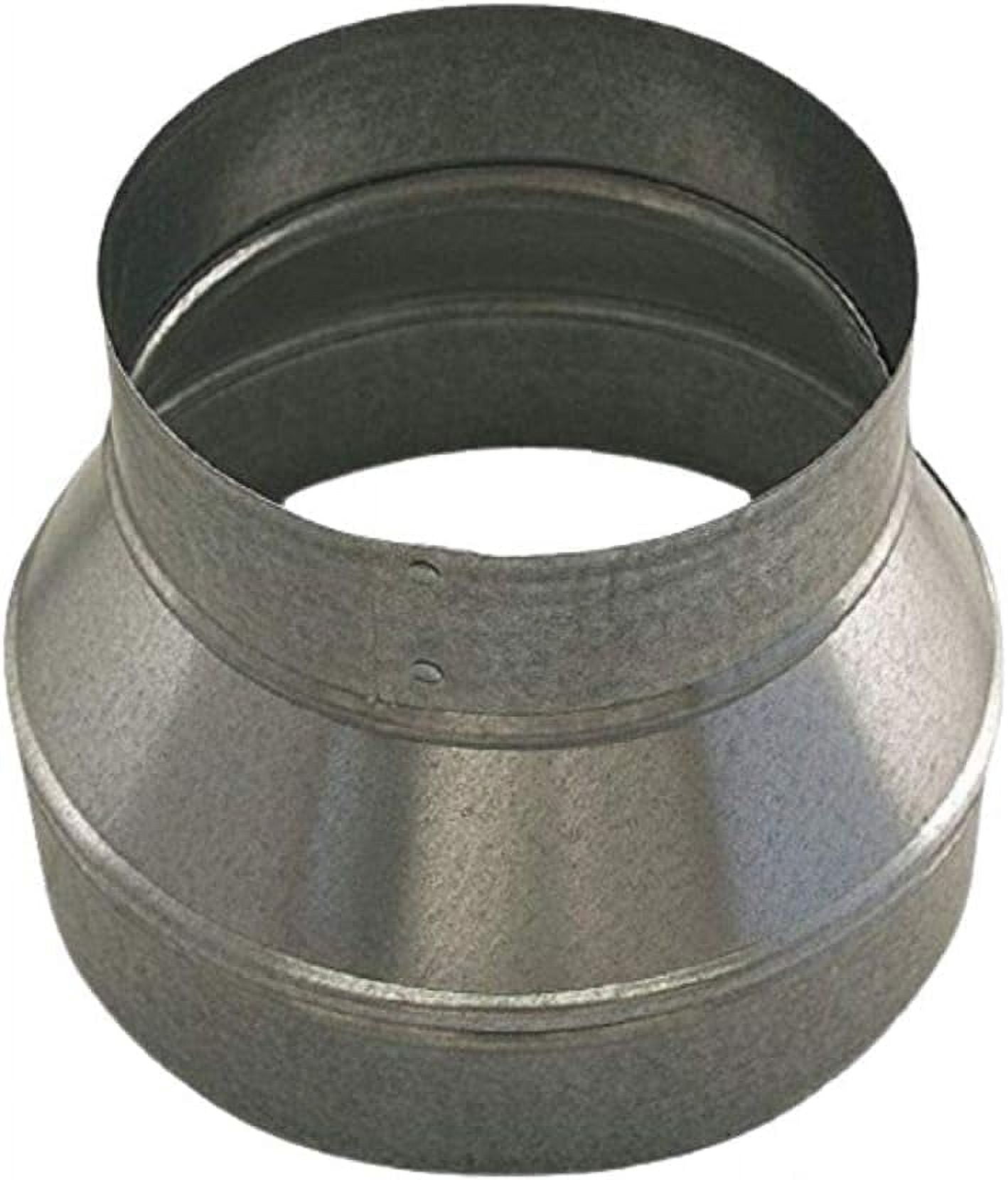8" x 4" Round Reducer Duct Fitting, 26 ga. - Walmart.com