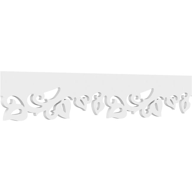 8 x 48 in. Pitch 0.62 in. Everdale Architectural Grade PVC Running Trim ...