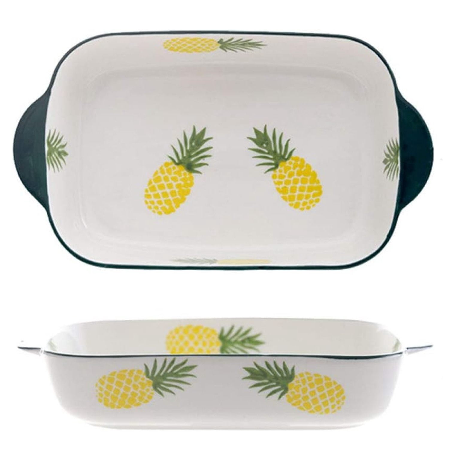 8 x 5 Inch Ceramic Oven to Table Bakeware Dinner Plate, for Oven ...