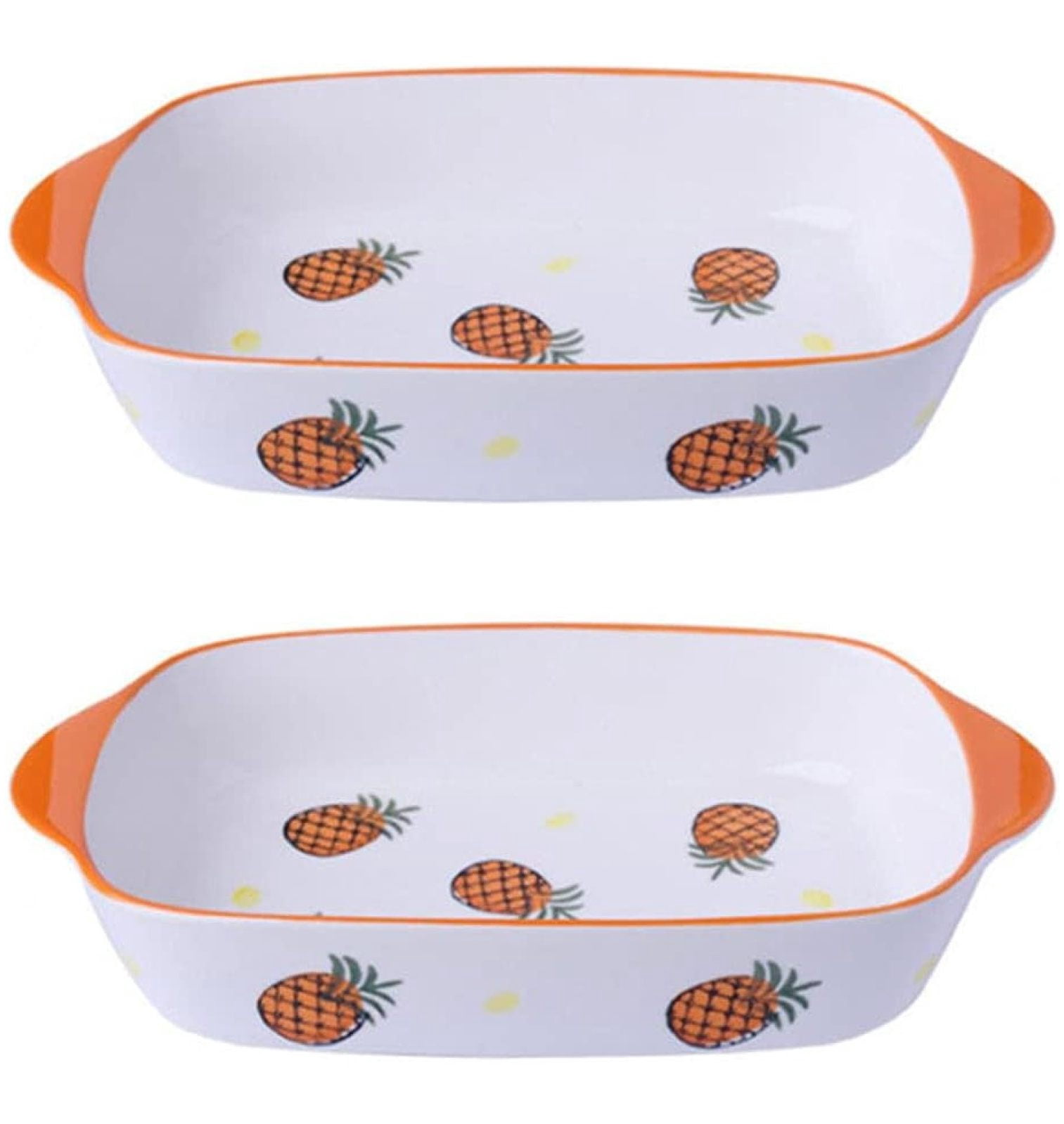 8 x 5 Inch Ceramic Oven to Table Bakeware Dinner Plate, for Oven ...