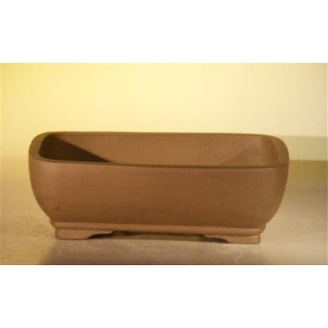 8 x 6.75 x 3 in. Rectangle Unglazed Ceramic Pot, Tan - Walmart.com