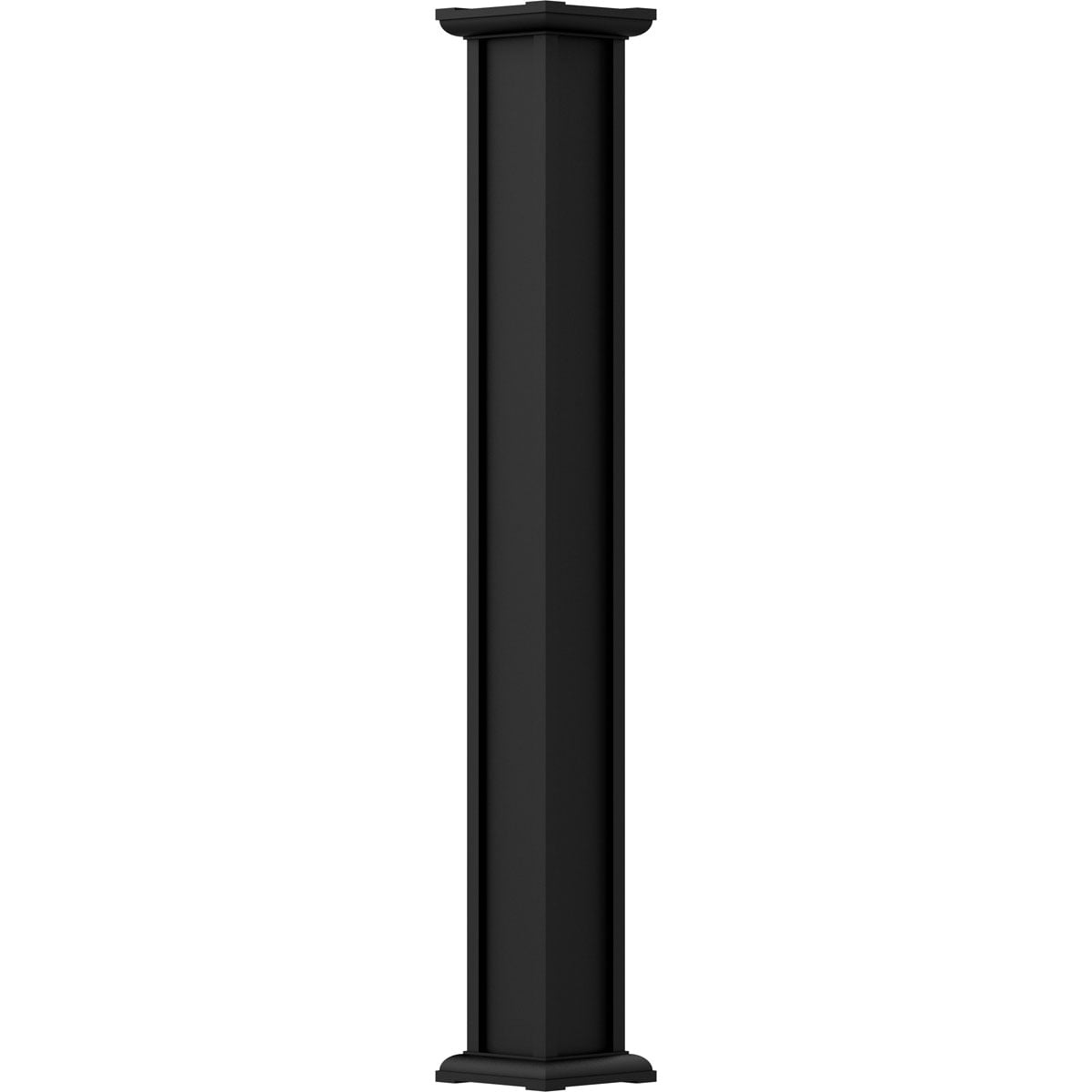 8" x 8' Endura-Aluminum Acadian Style Column, Square Shaft (Load ...