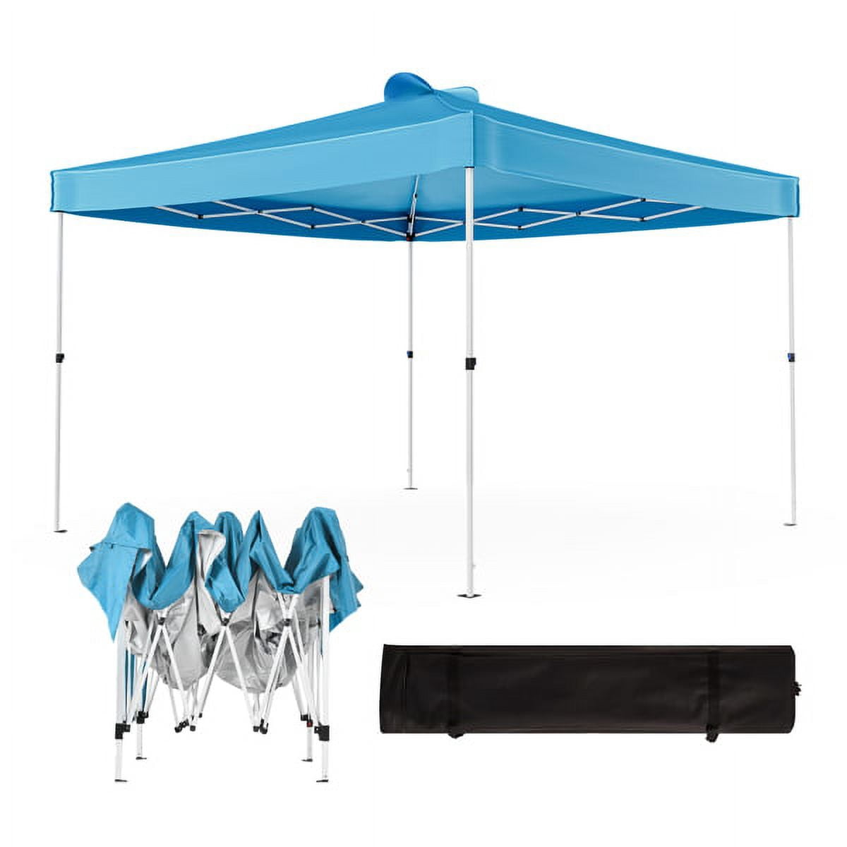 8 x 8 FT Pop Up Canopy, Easy Set Up Outdoor Canopy Tent, Instant ...