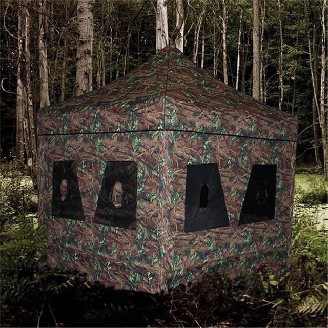 8 x 8 Hunting Blind Instant Pop Up Tent, Camo - Walmart.com
