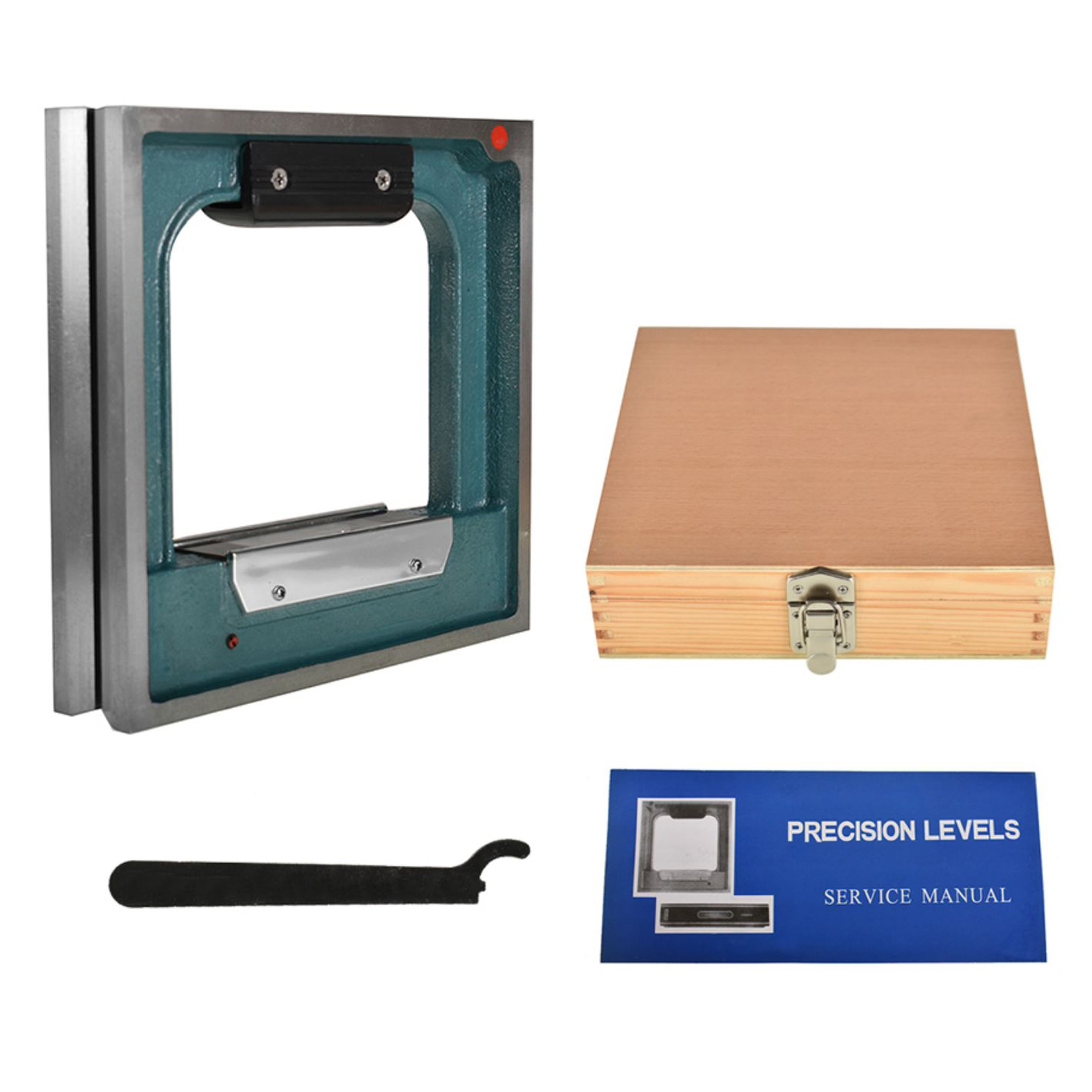 8" x 8" Precision Frame Spirit Level Sensitivity 0.0002 Per 10 inch ...