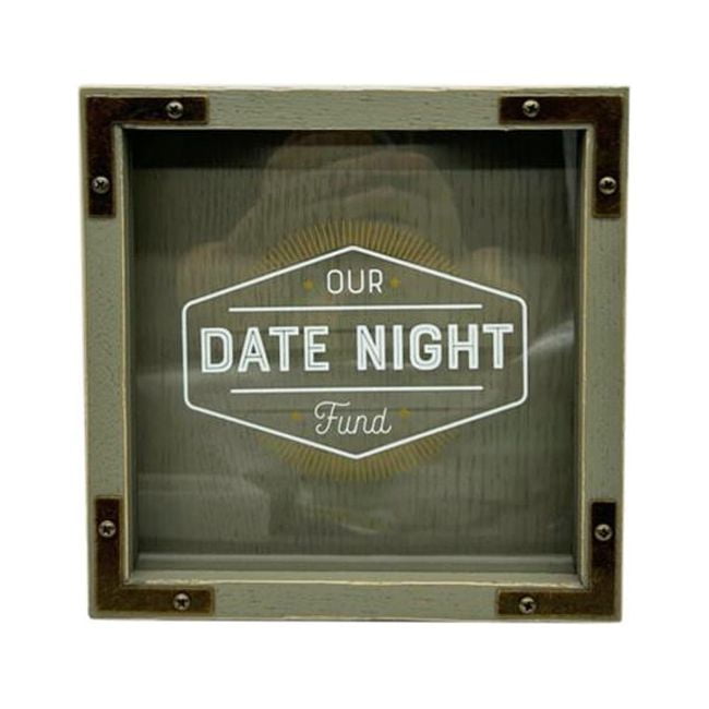 8 x 8 in. Decorative Our Date Night Fund Box Decor Bank - Pack of 12 ...