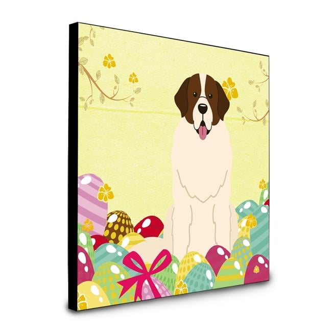 8 x 8 x 0.625 in. Easter Eggs Moscow Watchdog Artwork Panel Wall Decor ...