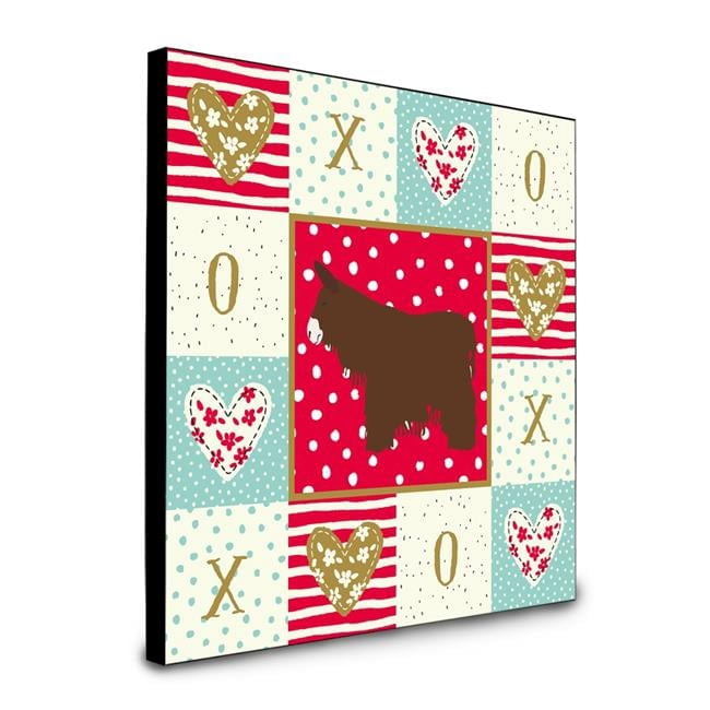 8 x 8 x 0.625 in. Poitou Poiteuin Donkey Love Artwork Panel Wall Decor ...