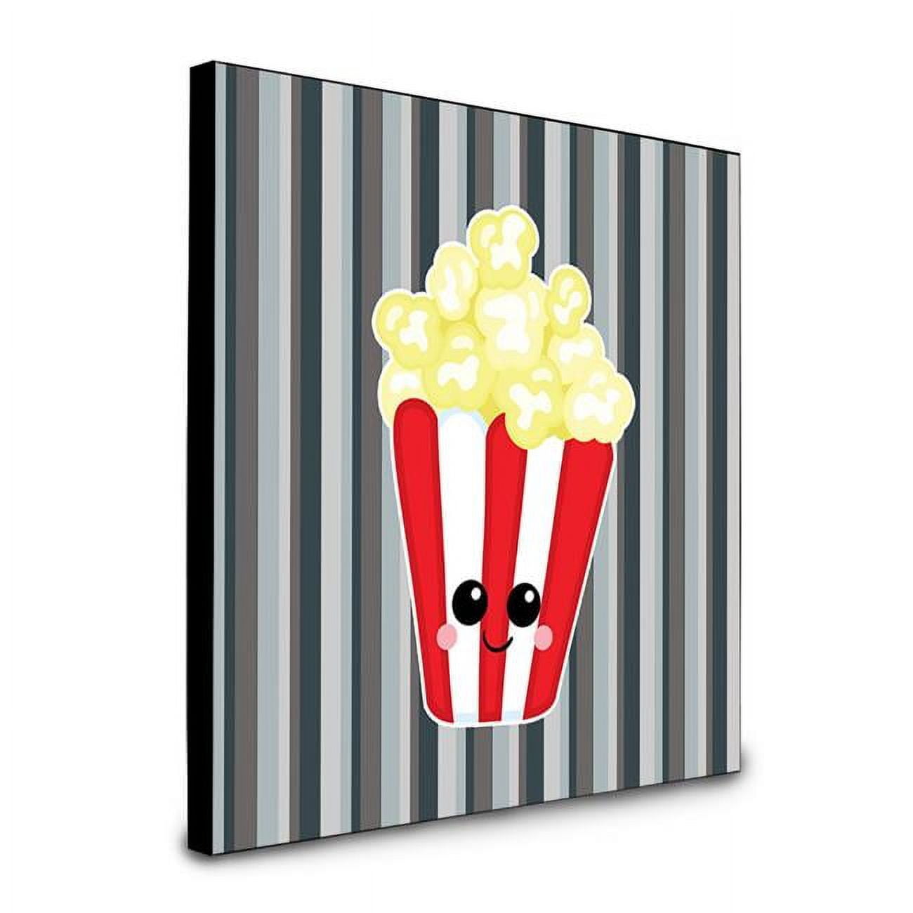 8 x 8 x 0.625 in. Popcorn Face Artwork Panel Wall Decor - Walmart.com