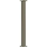 8" x 9' Endura-Aluminum Column, Round Shaft (For Post Wrap Installation ...