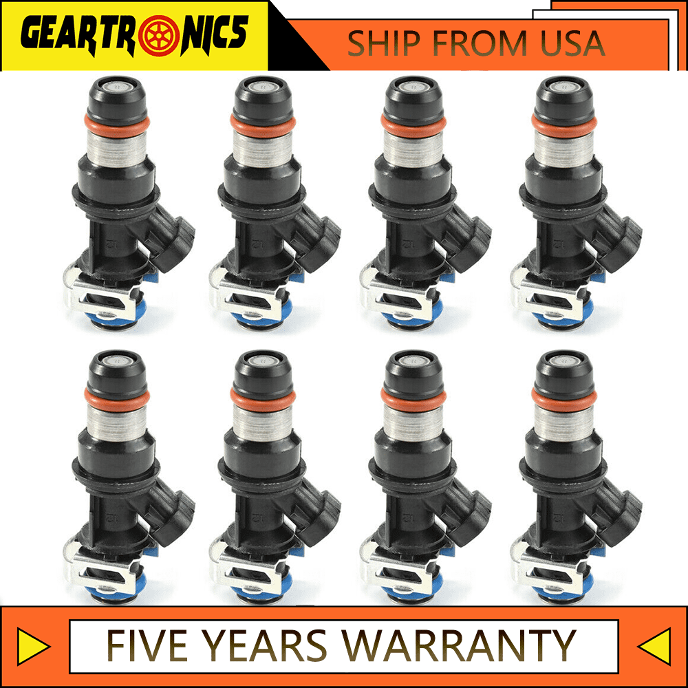 8 x Fuel Injectors 25343789 For CHEVY GMC Silverado Suburban 5.3 6.0 ...