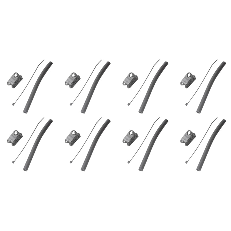 8 x hose 8 x bundle rope 8 x fixture-Black - Walmart.com
