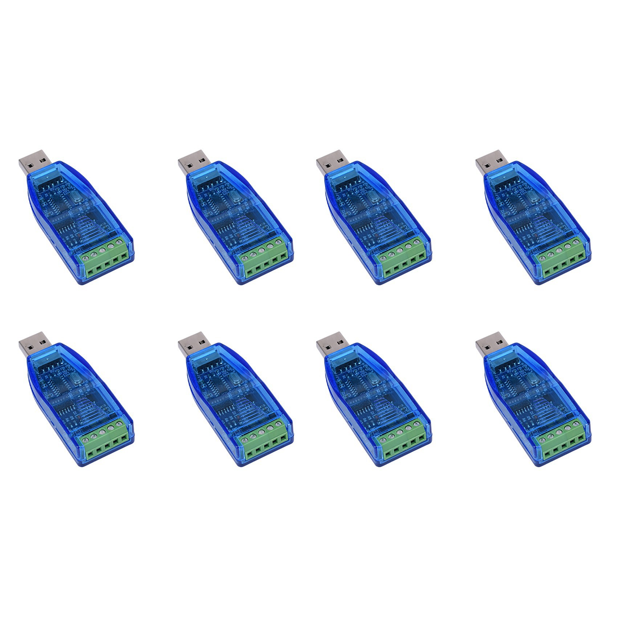 8 x usb to rs485 communication module-blue - Walmart.com