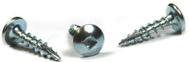 #8 x1" Deep Thread Wood Screws / Square / Truss Head / Type 17 Pt ...