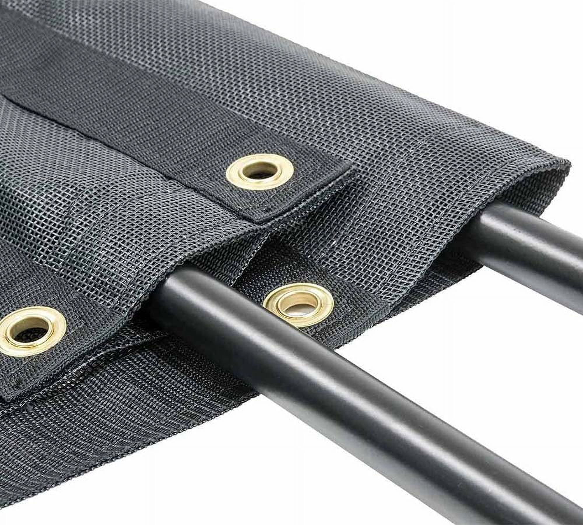 8'x12' Dump Truck Mesh Tarp with 5 Inch 18Oz Double Pocket & Grommets ...