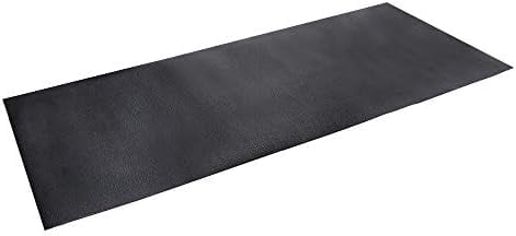 8'x3' High Density Treadmill Mat, Black, Exercise Mat, Cycling ...