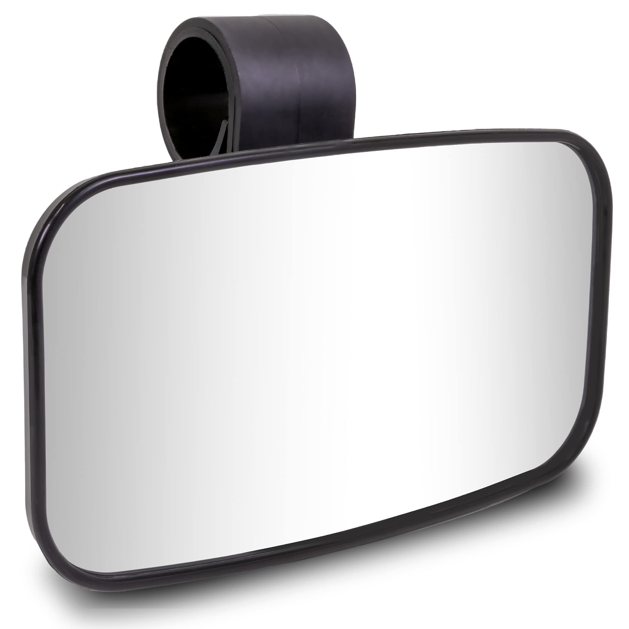 8"x4.5" Convex Rear View Mirror For UTV ATV [1.5"/1.75"/2" Roll Bar ...