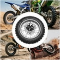 80/100‑12 Rear Wheel with Disc Brake & Sprocket – High‑Load Pit Bike ...