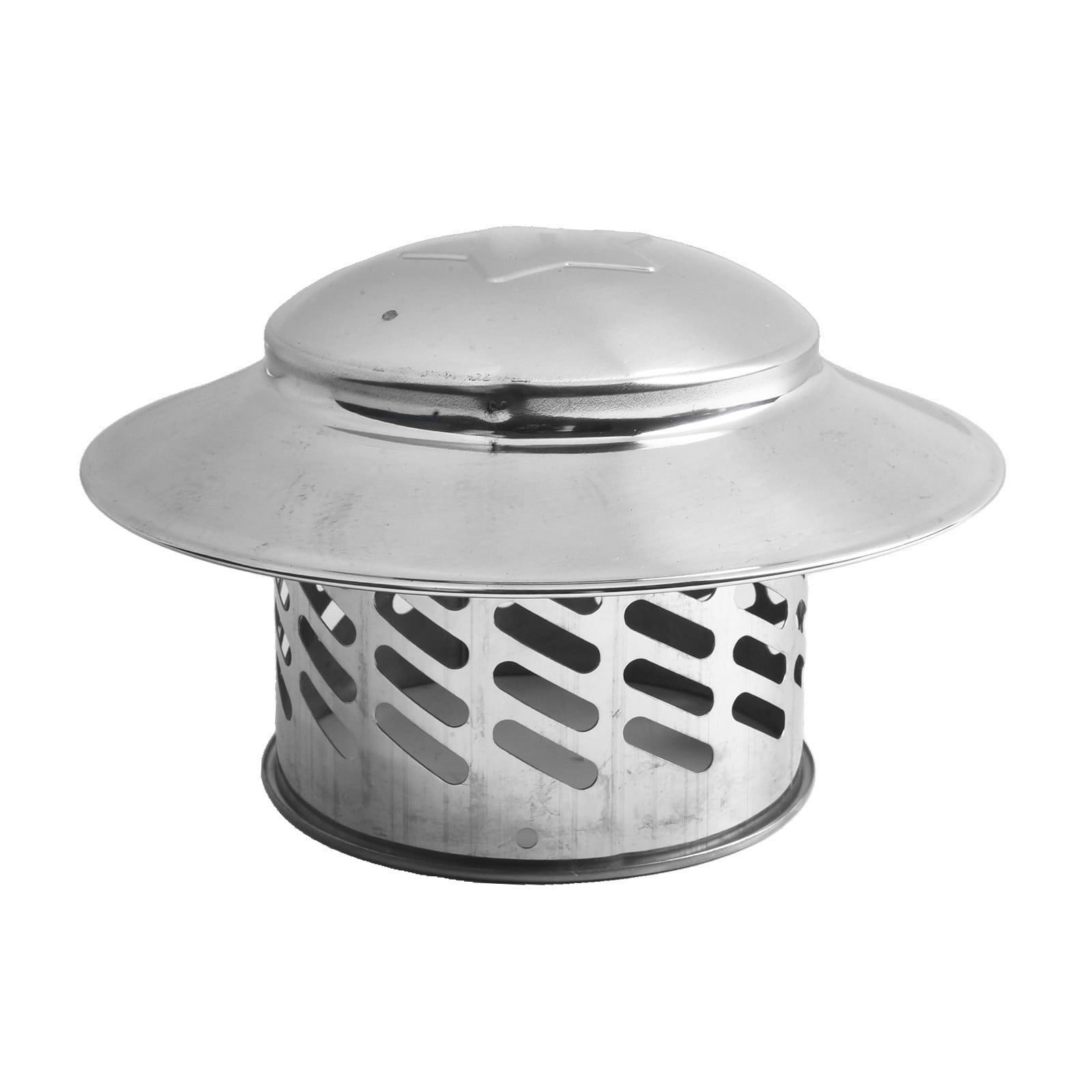 Stainles Steel Chimney Cap Exterior Wall Fresh Air Outlet Roof Pipe ...
