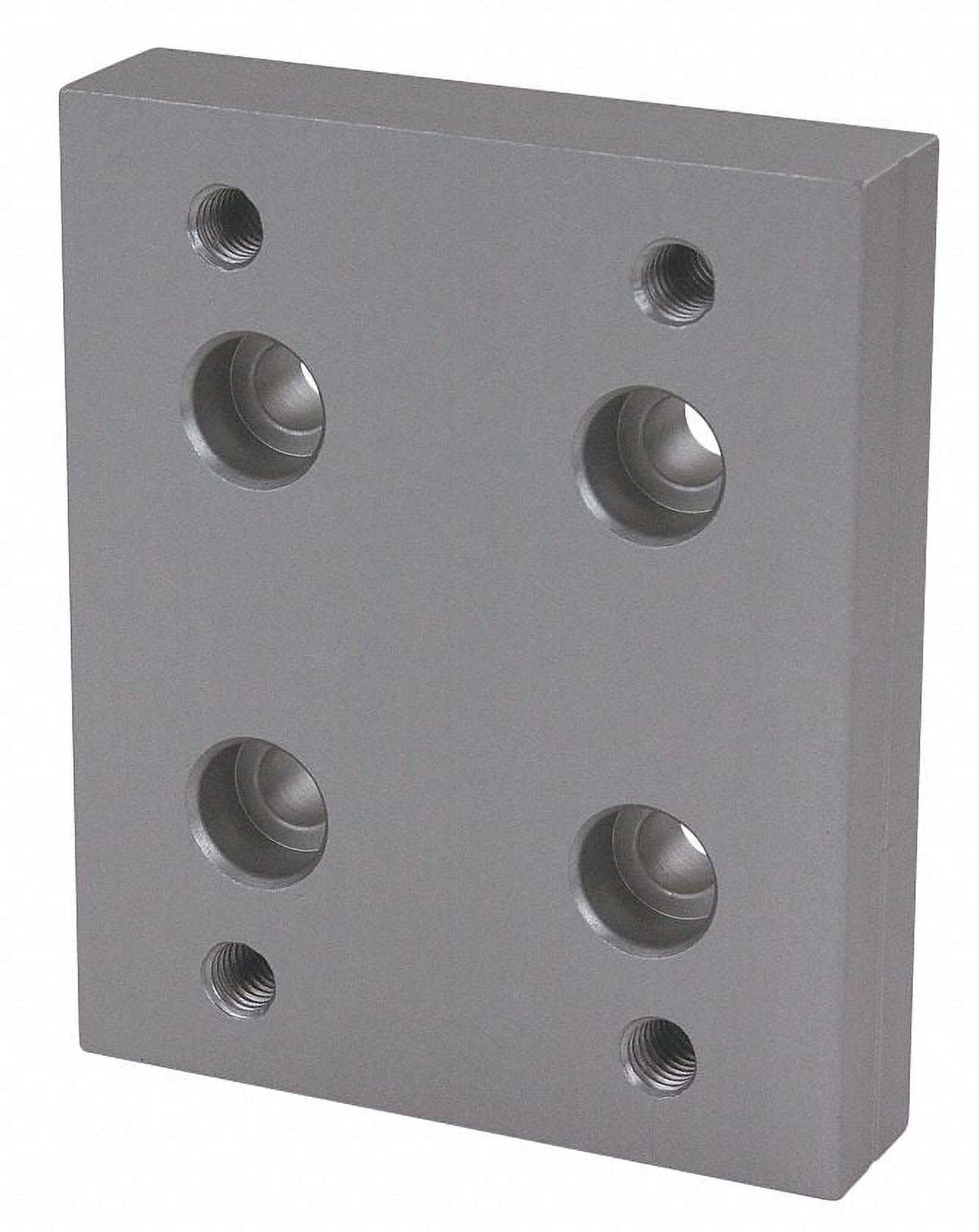 80/20 Flange Mount Caster Base Plate,Quad 2420 - Walmart.com